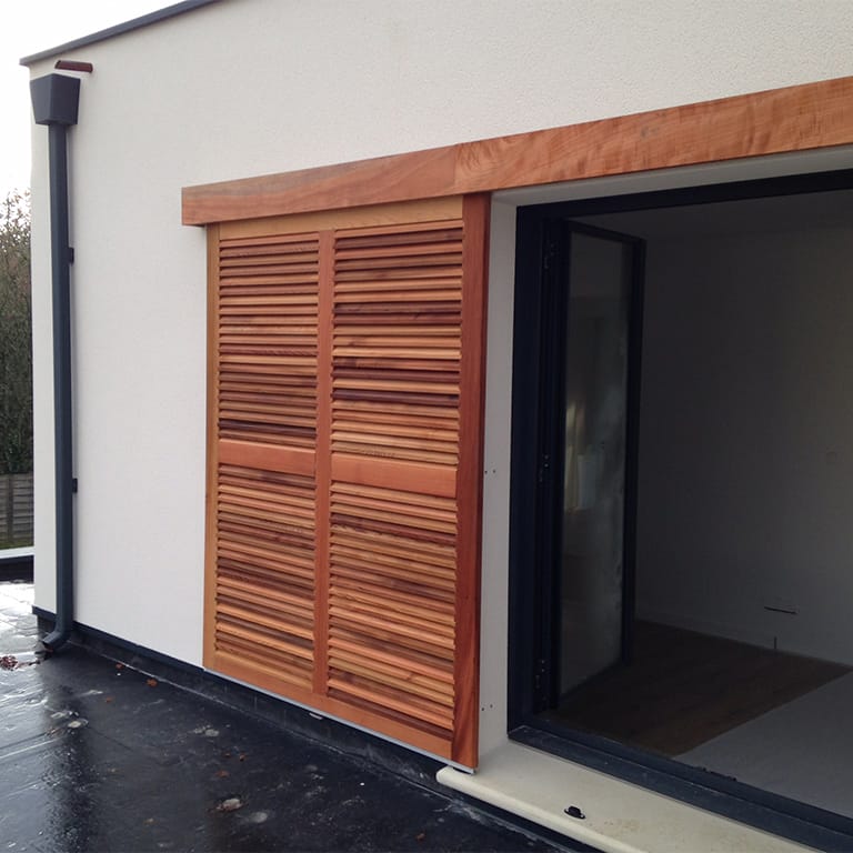 Volet coulissant bois - Spécial Menuiseries